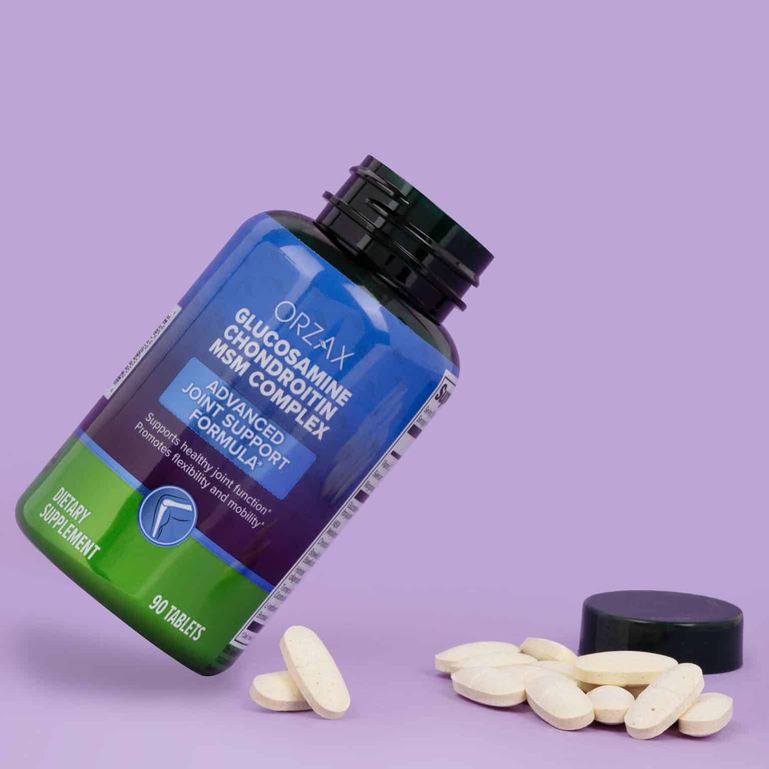 Orzax Glucosamine Chondroitin MSM – Joint Support Formula